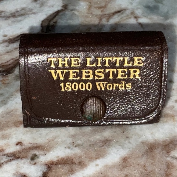 Office | Antique The Little Webster Dictionary Published 193 | Poshmark